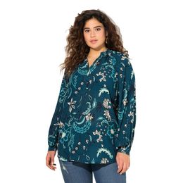 Ulla Popken Bluse in dunkles petrol | Gr.: 54-56