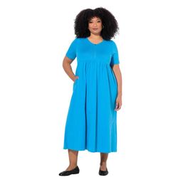 Ulla Popken Kleid in türkisblau | Gr.: 66-68