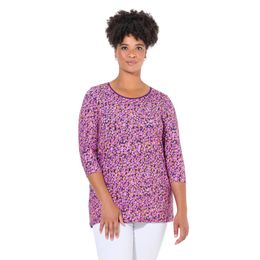 Janet & Joyce Janet & Joyce Shirt in dunkle aubergine | Gr.: 42