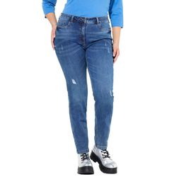 Ulla Popken Jeans in blue denim | Gr.: 56 - Normalgr&ouml;&szlig;e