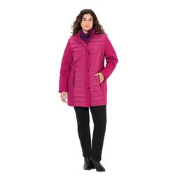 Ulla Popken Steppjacke in rubin | Gr.: 46-48