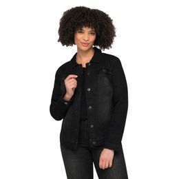 Angel of Style Jeansjacke in schwarz | Gr.: 46