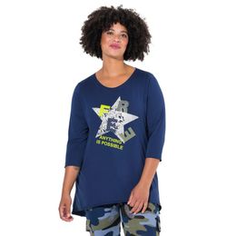 Angel of Style Shirt in dunkelblau | Gr.: 48