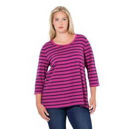 Ulla Popken Shirt in Sommerbeere | Gr.: 58-60
