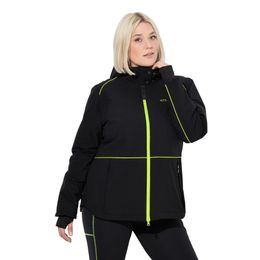 Ulla Popken Funktionsjacke in schwarz | Gr.: 46-48