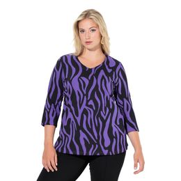 Ulla Popken Shirt in lila | Gr.: 54-56