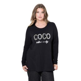 MIAMODA Shirt in schwarz | Gr.: 48