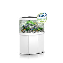 JUWEL Komplett Eck-Aquarium Trigon 190 LED mit Unterschrank SBX wei&szlig;