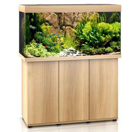 JUWEL Rio 350 LED Aquarium mit Unterschrank SBX helles holz