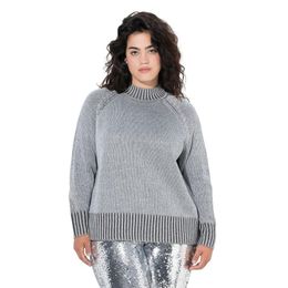 Angel of Style Pullover in silber | Gr.: 46-48