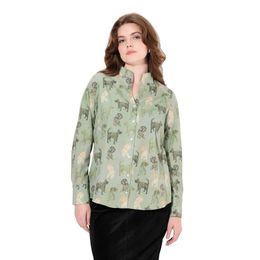 Ulla Popken Bluse in oliv | Gr.: 58-60