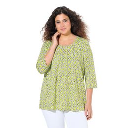 Ulla Popken Shirt in lime | Gr.: 46-48