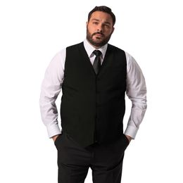 Men Plus Steppweste in schwarz | Gr.: 76