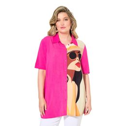 MIAMODA Hemdbluse in neon berry | Gr.: 54