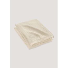 hessnatur Musselin-Decke in natur | Gr.: 130 x 180 cm