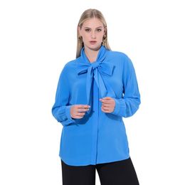Ulla Popken Bluse in royalblau | Gr.: 58-60