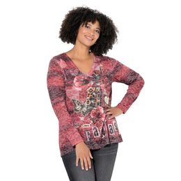 Angel of Style Shirt in dunkel weinrot | Gr.: 58