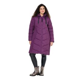 Ulla Popken Steppjacke in pflaume | Gr.: 50-52