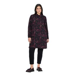 Ulla Popken Longtunika in schwarz | Gr.: 50-52