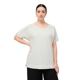 Ulla Popken Shirt in offwhite | Gr.: 46-48