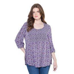 Ulla Popken Tunika in lavendel | Gr.: 50-52