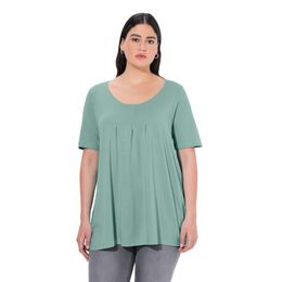 Ulla Popken Shirt in helles moosgr&uuml;n | Gr.: 46-48