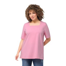 Ulla Popken Shirt in hell pink | Gr.: 50-52
