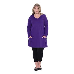 Ulla Popken Longshirt in lilie | Gr.: 66-68