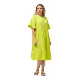 Ulla Popken Kleid in neongr&uuml;n | Gr.: 50-52