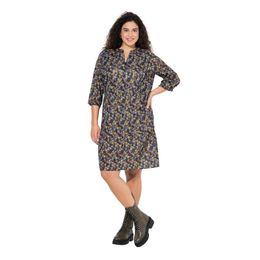 Ulla Popken Midikleid in tintenblau | Gr.: 42-44