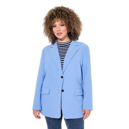 Ulla Popken Blazer in himmelblau | Gr.: 54-56