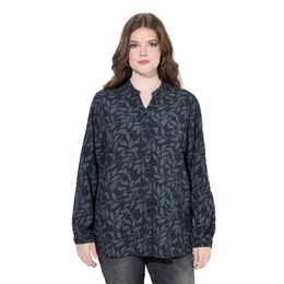 Ulla Popken Bluse in schwarz | Gr.: 58-60