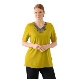 Ulla Popken Shirt in pistazie | Gr.: 54-56