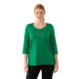 Ulla Popken Shirt in gr&uuml;n | Gr.: 42-44