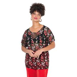 MIAMODA Bluse in schwarz | Gr.: 42
