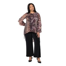 Ulla Popken Langarmshirt in helles champagner | Gr.: 58-60