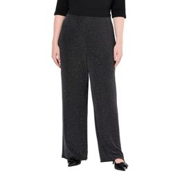 Ulla Popken Schlupfhose in schwarz | Gr.: 54-56