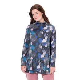 Ulla Popken Longshirt in marine | Gr.: 50-52