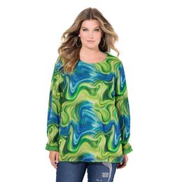 MIAMODA Bluse in limette | Gr.: 50