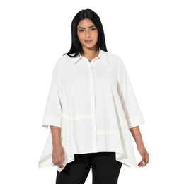 Ulla Popken Bluse in offwhite | Gr.: 58-60