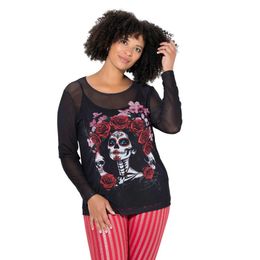 Angel of Style Shirt in schwarz | Gr.: 48