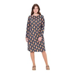 Ulla Popken Midikleid in schwarz | Gr.: 46-48
