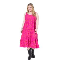 Studio Untold Midikleid in pink | Gr.: 42-44