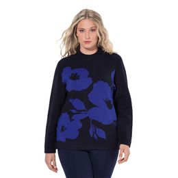 Ulla Popken Pullover in kobaltblau | Gr.: 50-52