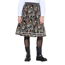 Ulla Popken Rock in schwarz | Gr.: 56 - Normalgr&ouml;&szlig;e