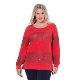 Ulla Popken Pullover in paprikarot | Gr.: 58-60