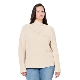 Ulla Popken Pullover in perlwei&szlig; | Gr.: 42-44