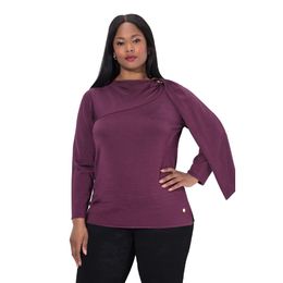 Ulla Popken Pullover in beere | Gr.: 54-56
