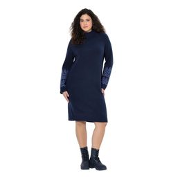 Ulla Popken Midikleid in tintenblau | Gr.: 54-56