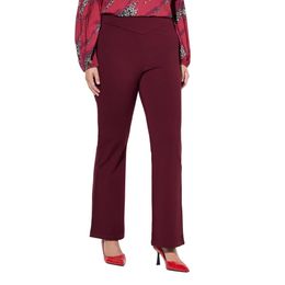 MIAMODA Leggings in dunkel weinrot | Gr.: 58